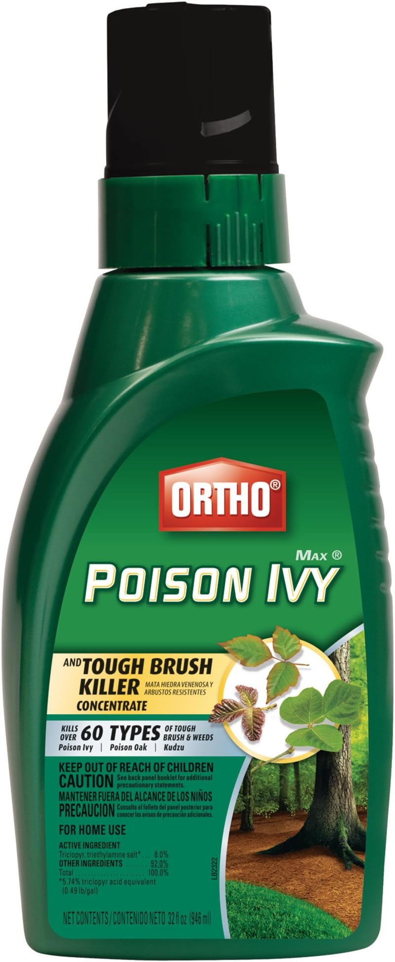 Amazon.com : Roundup Poison Ivy Plus Tough Brush Killer₂ Concentrate ...