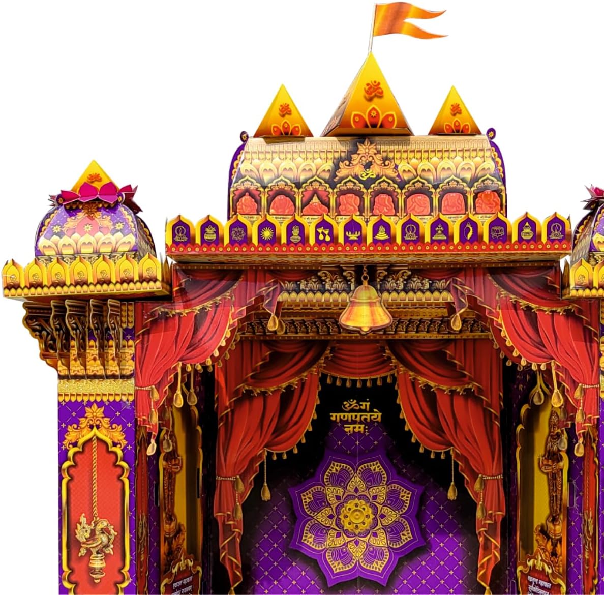 Shree Space Eco Friendly Ganesha Paper Makhar : Amazon.ae: Arts & Crafts