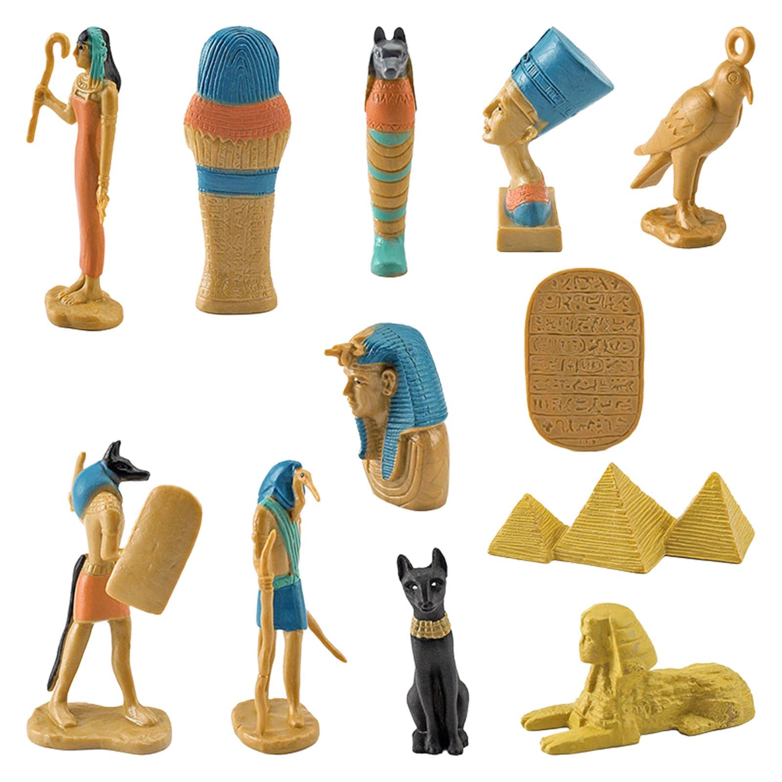 Buy Egyptian Pyramid Model Kit, Ancient Egypt Ornaments Model, Features ...
