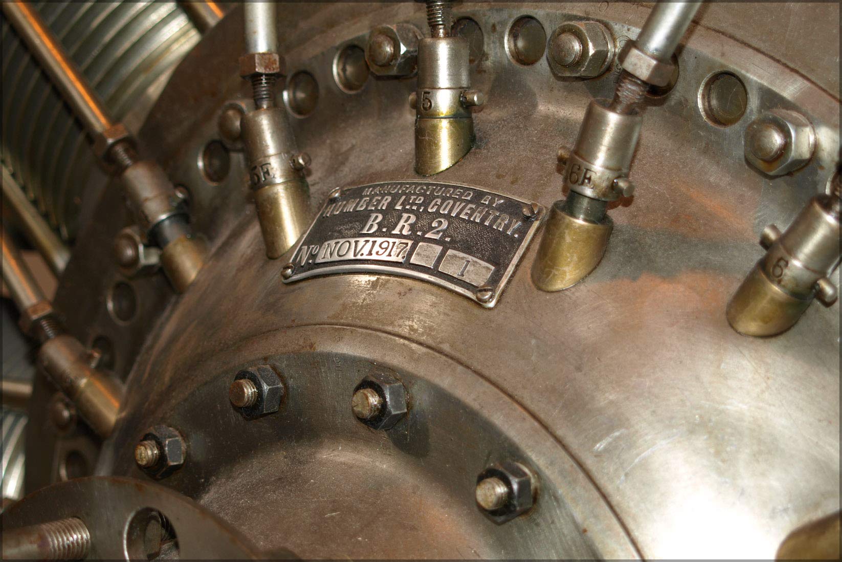 Buy 24"x36" Gallery , Data Plate and Valve Operating Gear of a Bentley ...