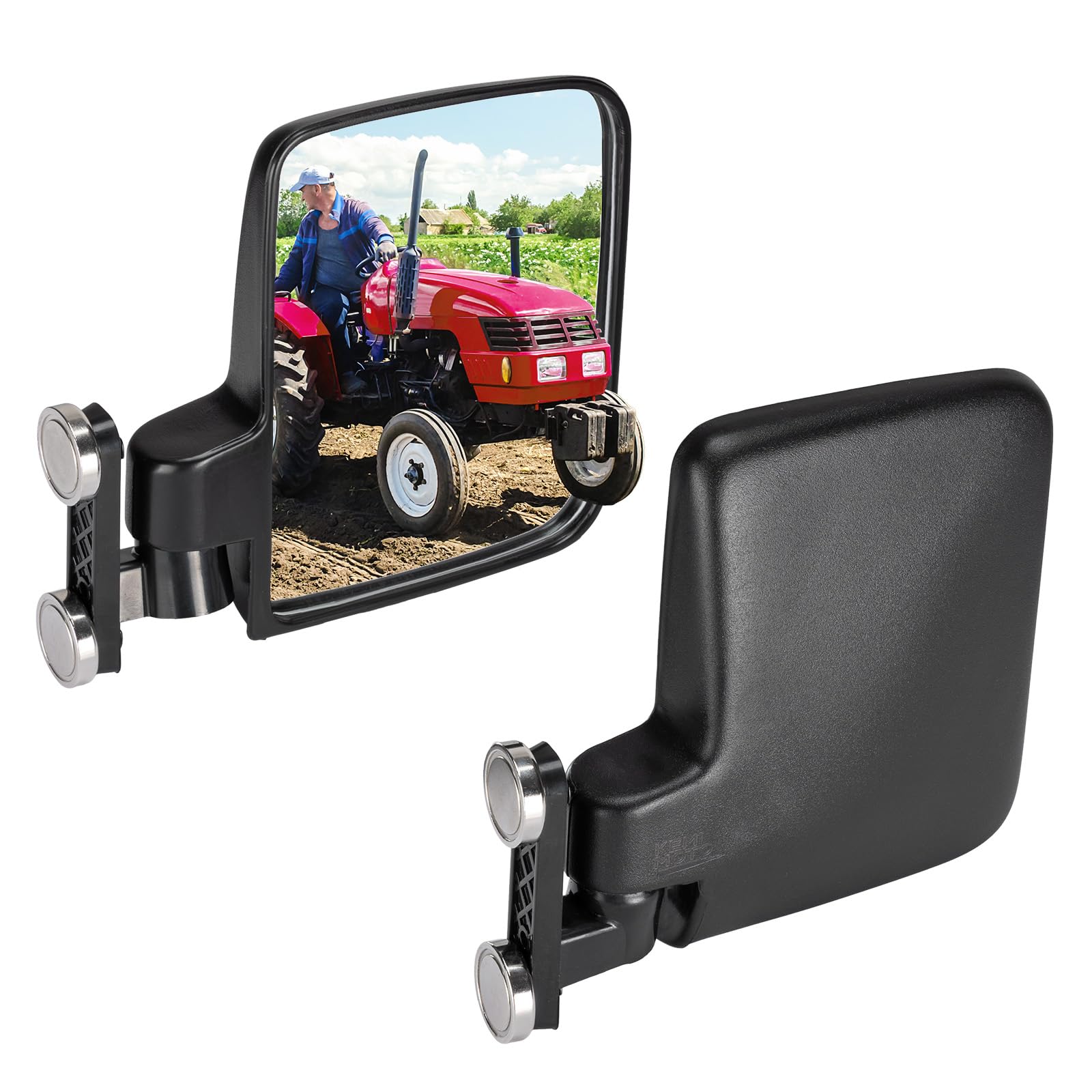 Amazon.com: KEMIMOTO Magnetic Side Mirrors for Tractors, Forklifts ...