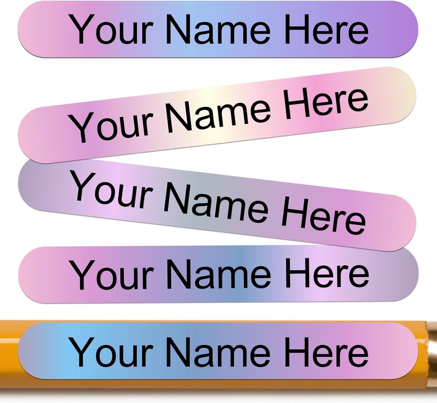 Amazon.com : 100PCS Personalized Name Stickers Labels for Kids School ...