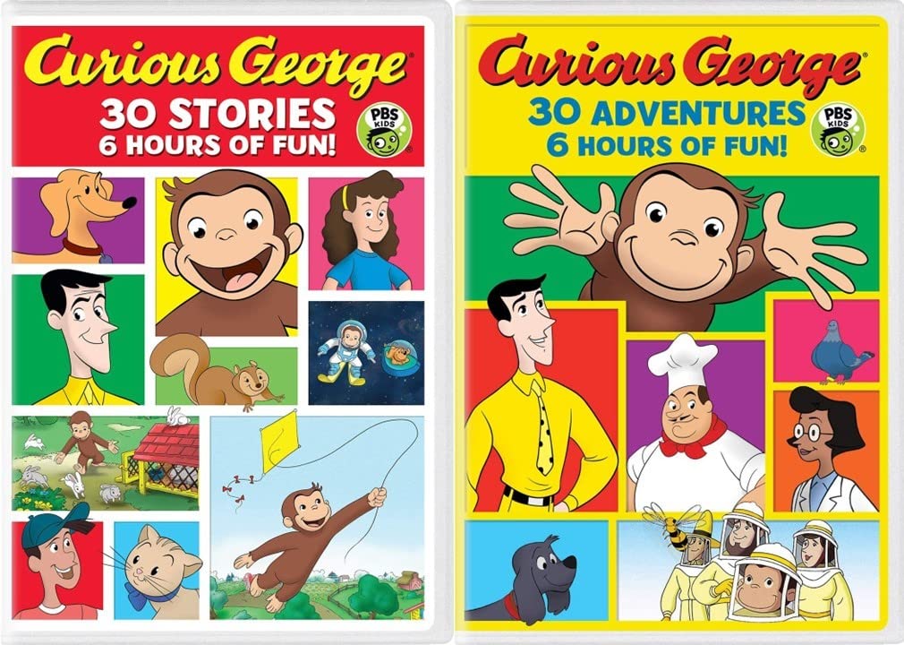 Amazon.com: Curious George Double Feature: 30-Story Collection / 30 ...