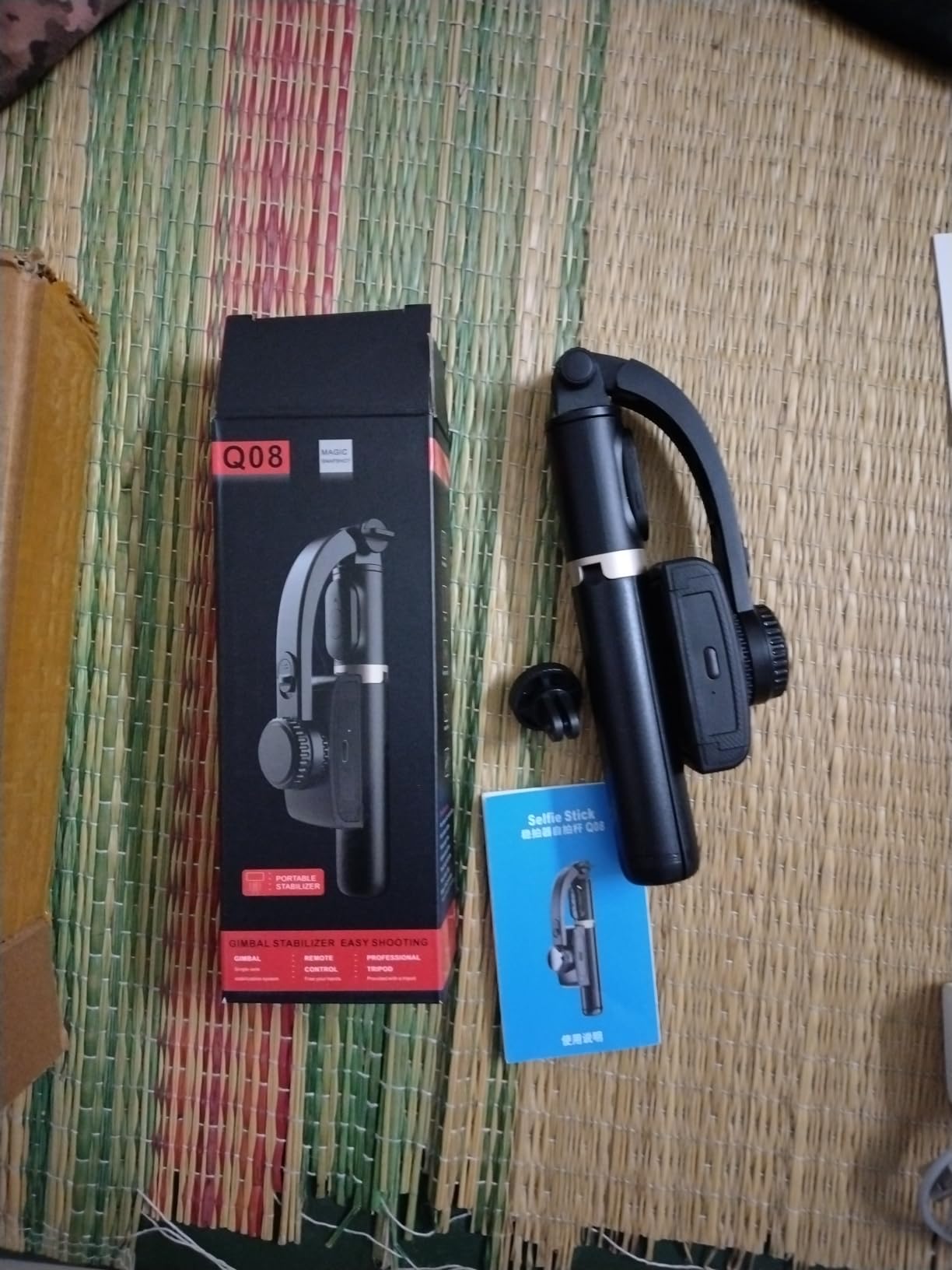 SUBTON BASICS Mobile Gimbal Q08 Video Recording Stabilizer| Antishake ...