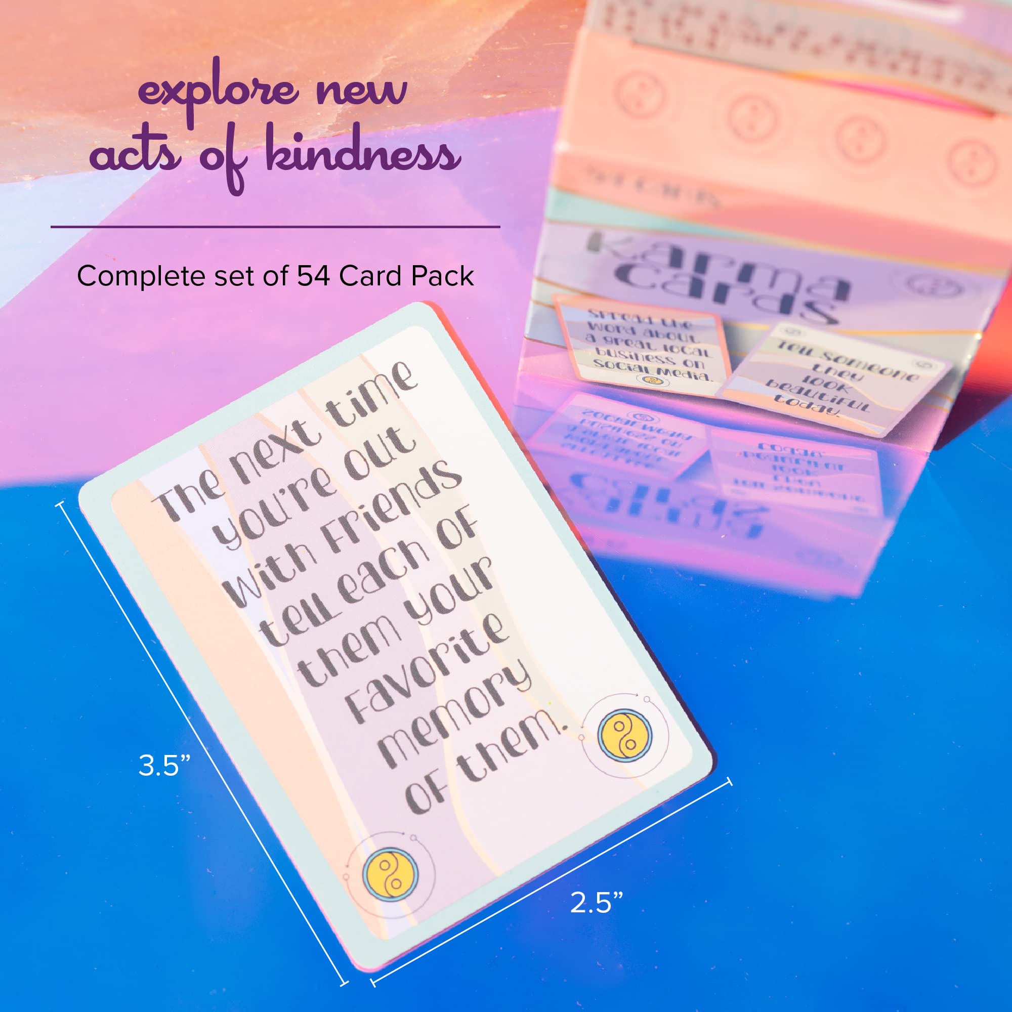 Snapklik.com : Karma Card Set - 54 Fun Playing Cards For Acts Of ...