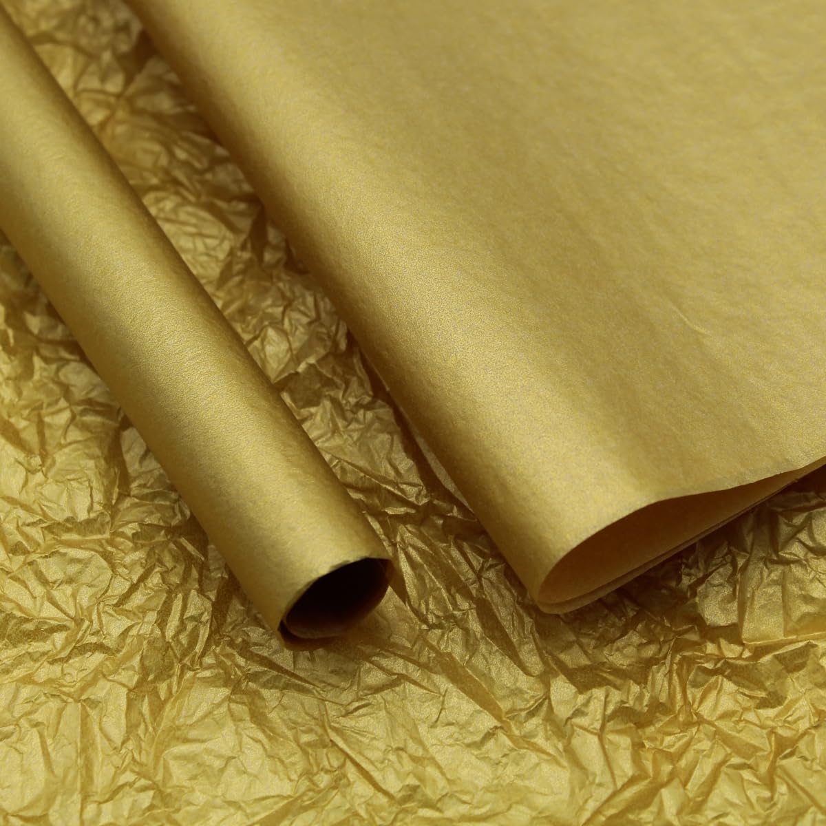 Snapklik.com : PMLAND Premium Metallic Gold Tissue Paper - 60 Sheets