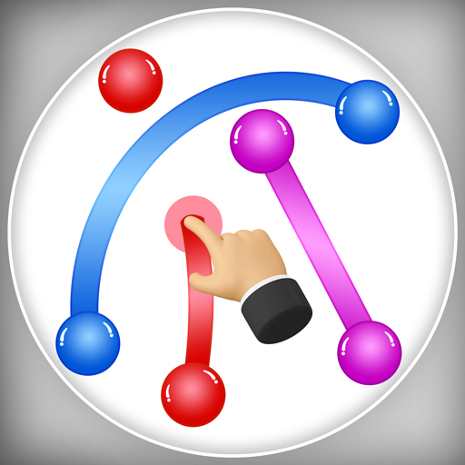 Connect Balls Line Puzzle Game, Connect Balls - Line Puzzle, Connect The Dots - Color Line, Same ...