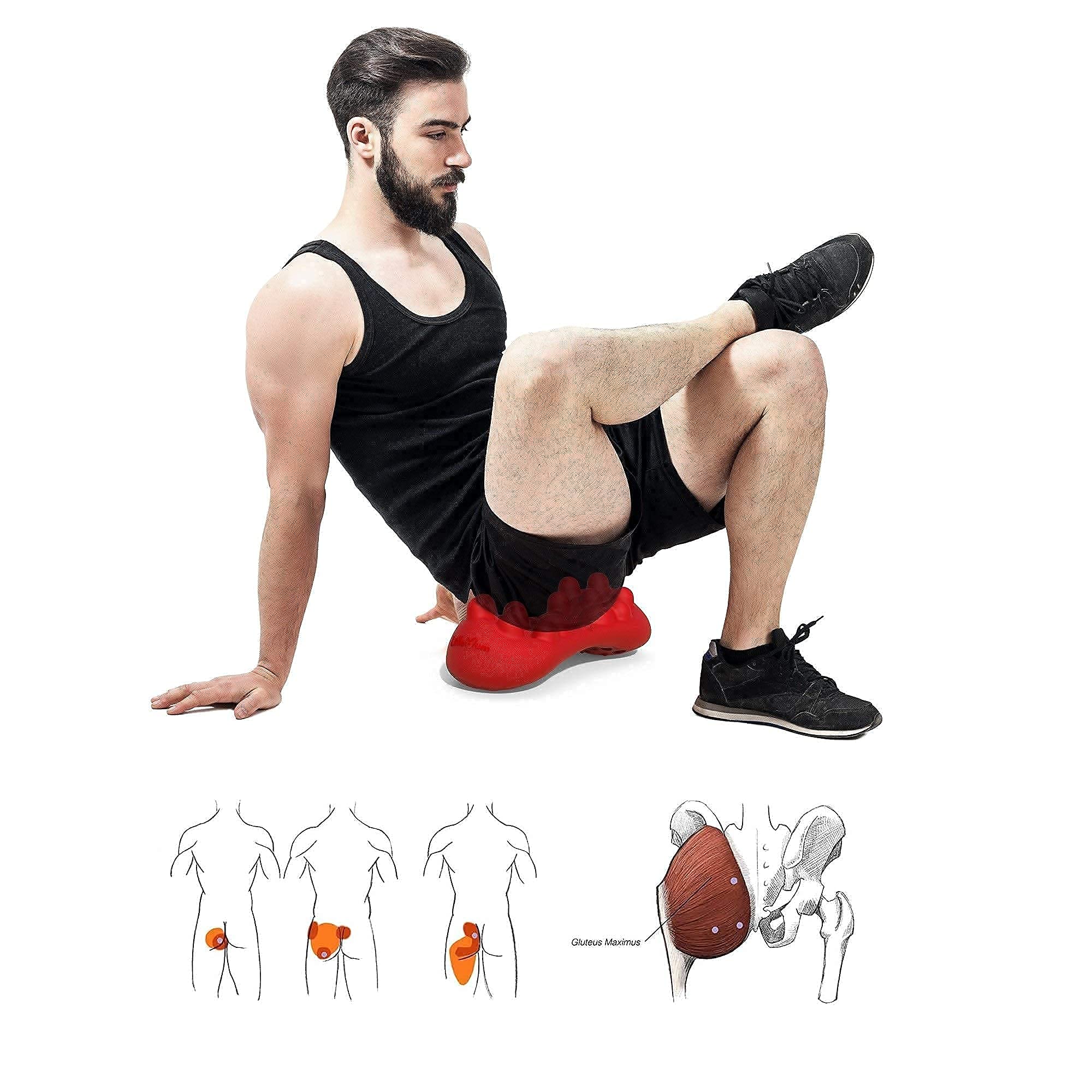 Buy LittleMum Back Deep Tissue Manual Massager, Myofascial Trigger ...