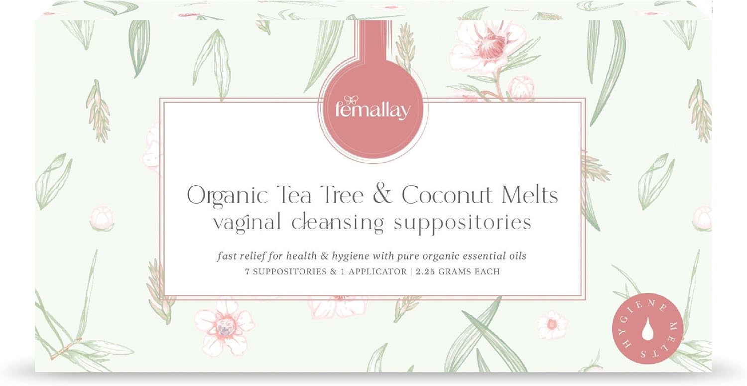 Amazon.com: Femallay Organic Tea Tree & Oil Vaginal Cleansing ...