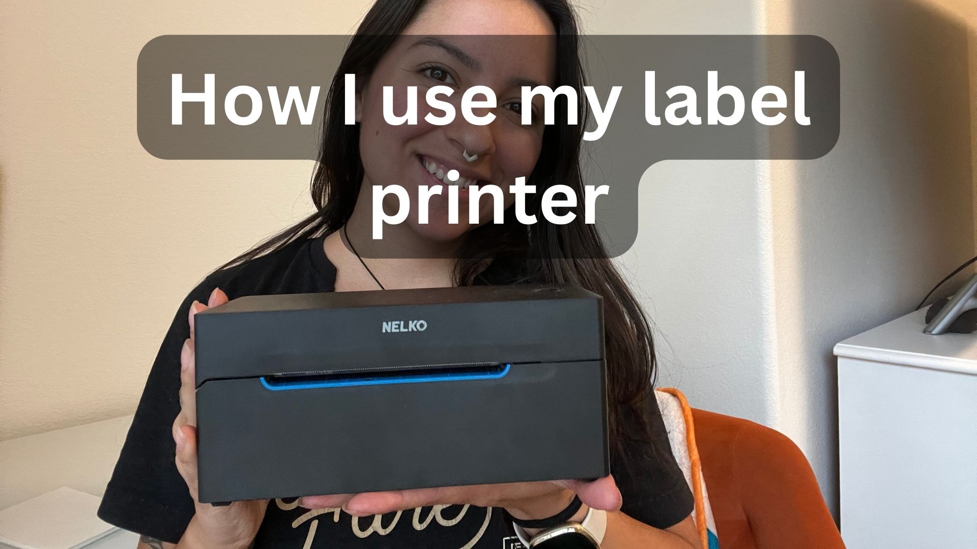 Watch How I use my Nelko label printer! on Amazon Live