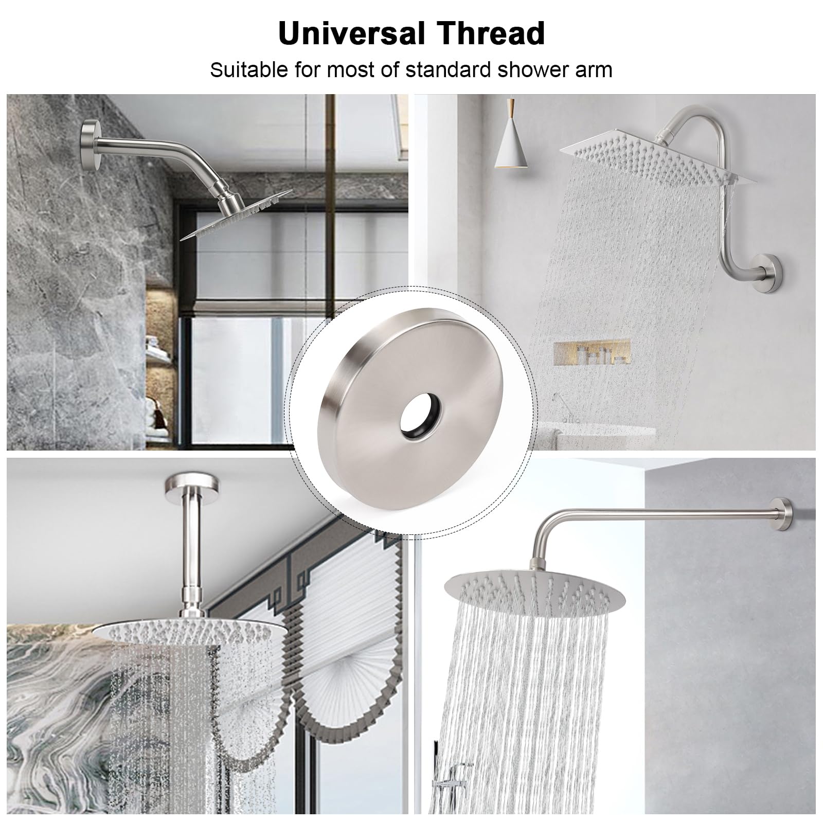 Threaded Escutcheon Plate Trim Escutcheon Plates & Tubes | Specialty