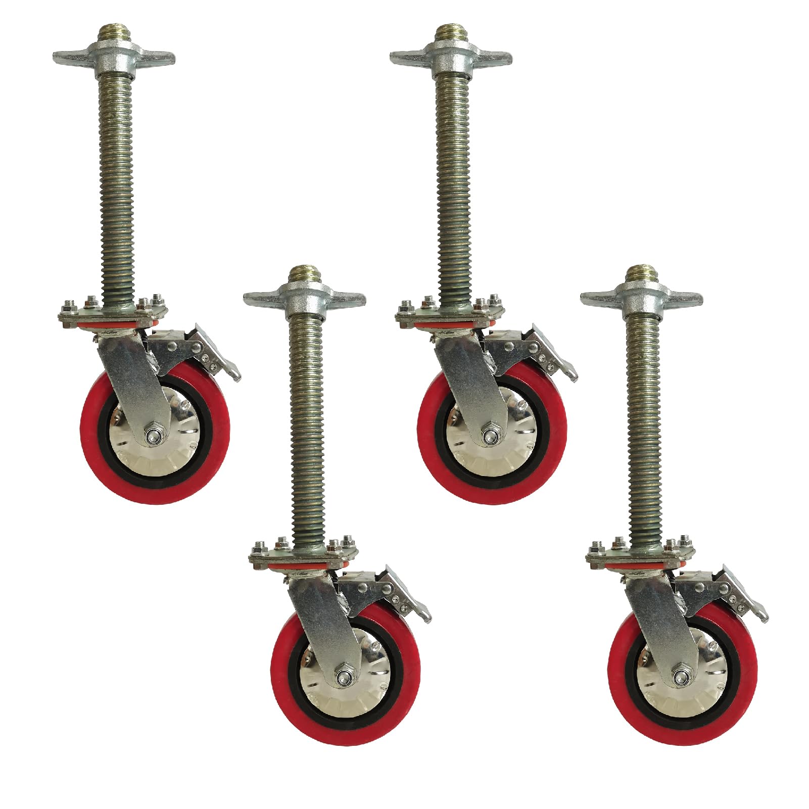 Amazon.com: ZUVELLO 6"x 1.5" Adjustable Leveling Solid Screw Jack ...