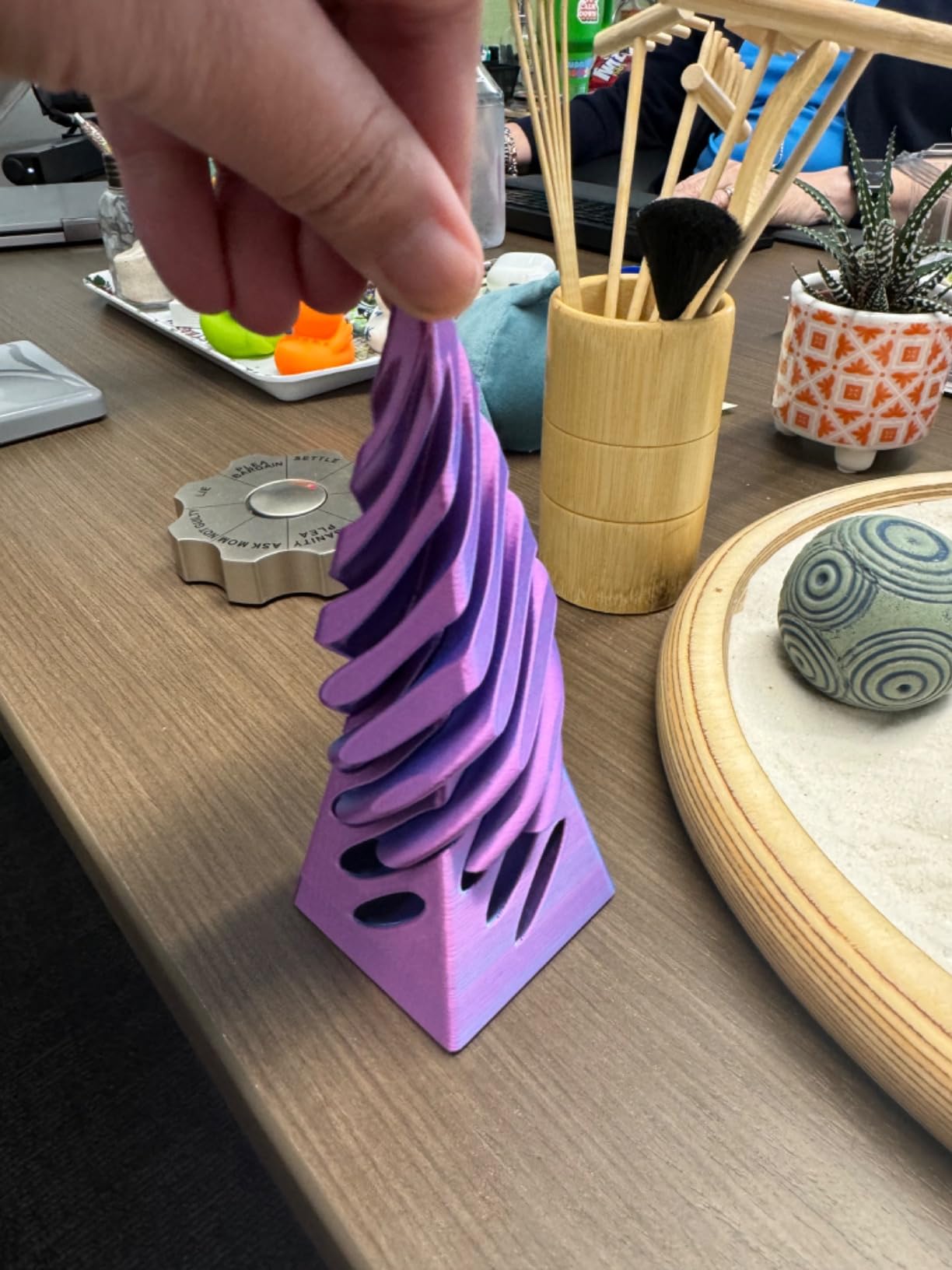 Impossible Pyramid - Unique Fidget Toy for ADHD & Stress Relief