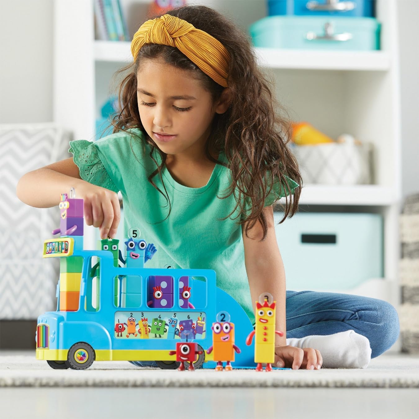 Learning Resources Numberblocks Rainbow Counting Bus, 3+, Numberblocks ...