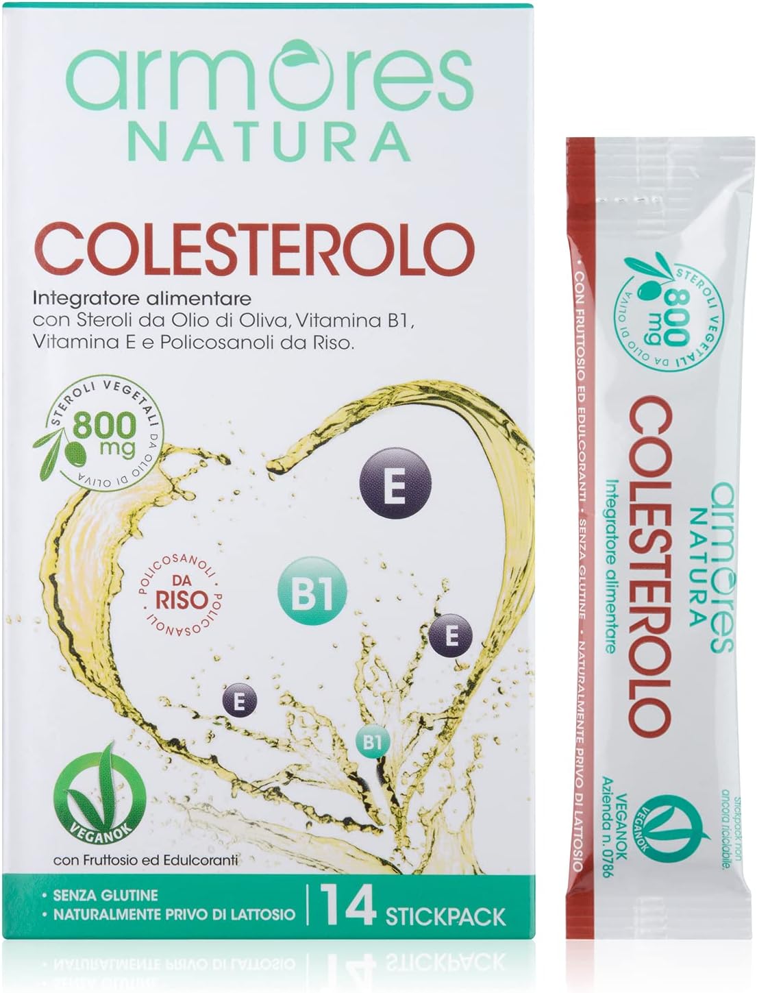 Armores Natura Integratori Alimentari, Colesterolo, Integratore per il ...