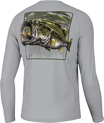 Amazon.com: HUK Men's Kc Scott Graphic Pursuit, Performance Fishing ...
