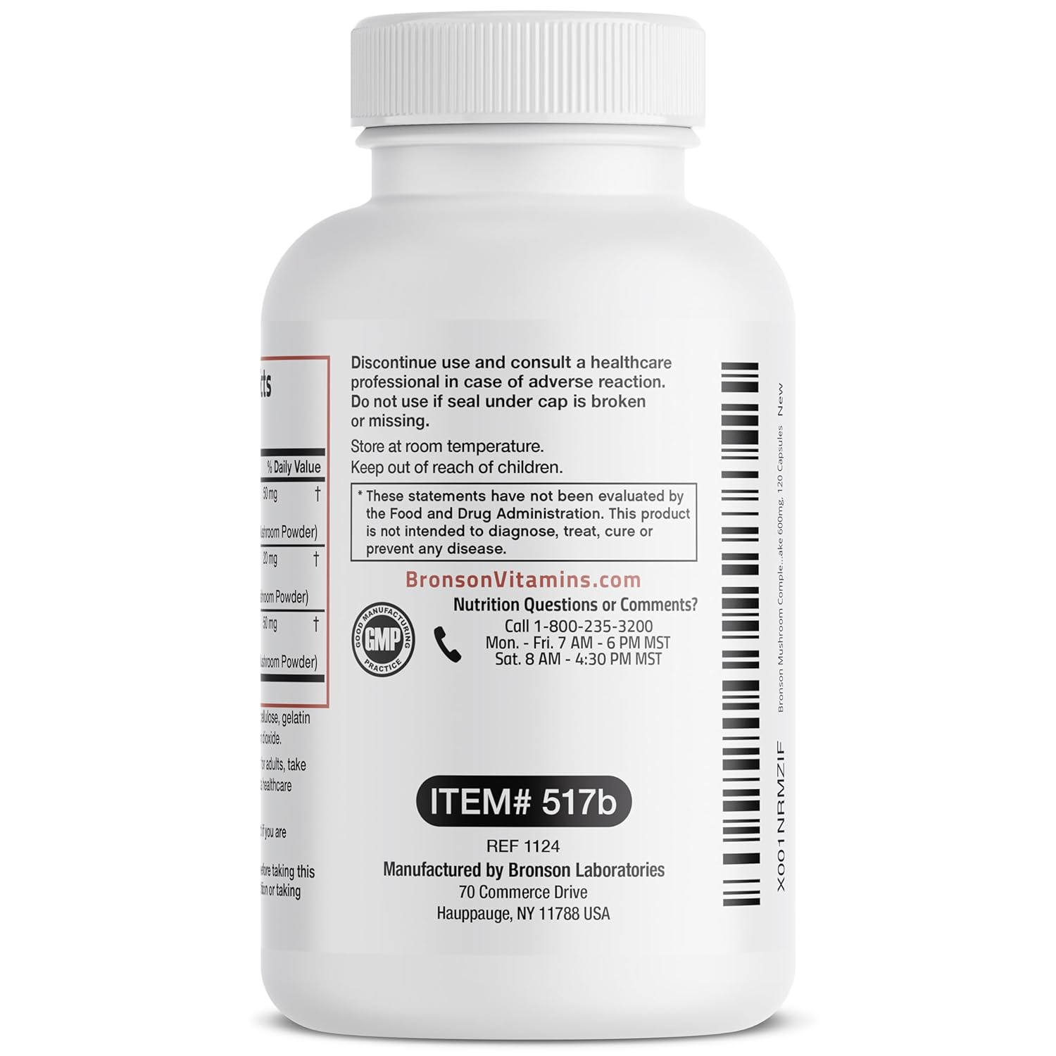 Triple Mushroom Complex - Maitake - Reishi - Shiitake - Potente ...