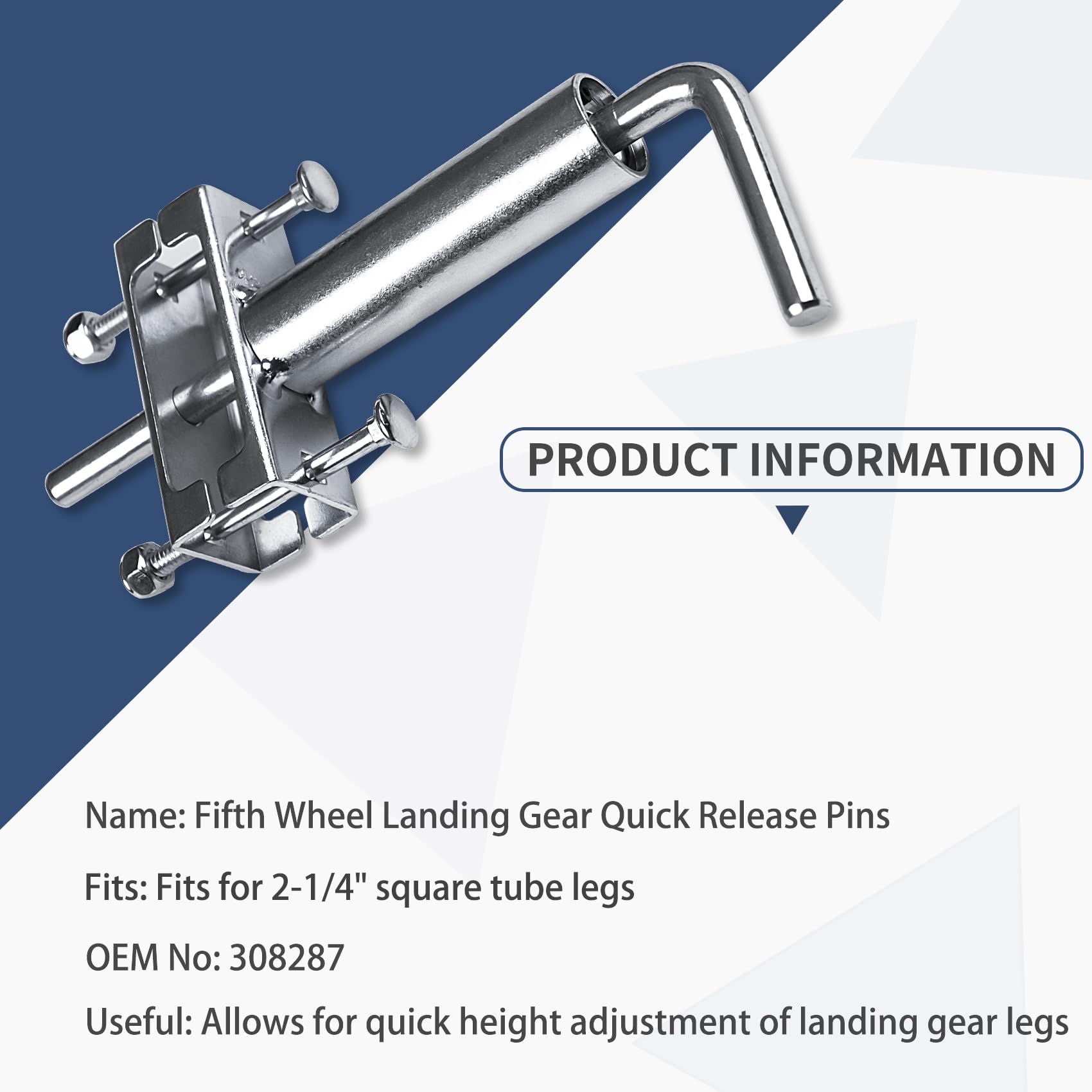 Lippert Quick Release Pull Pins Lippert 119225 Standard Foot Pad For ...