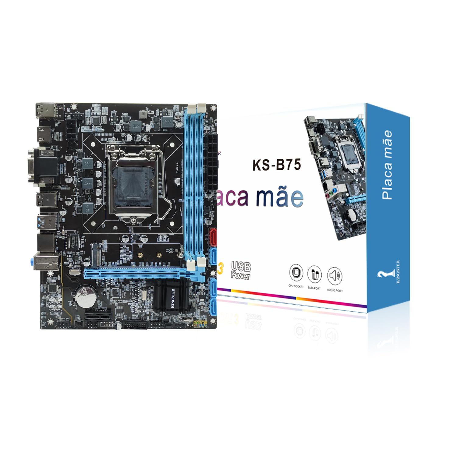 Placa Me Knup Pci Express Chipset Intel 1155 - lucox.cl