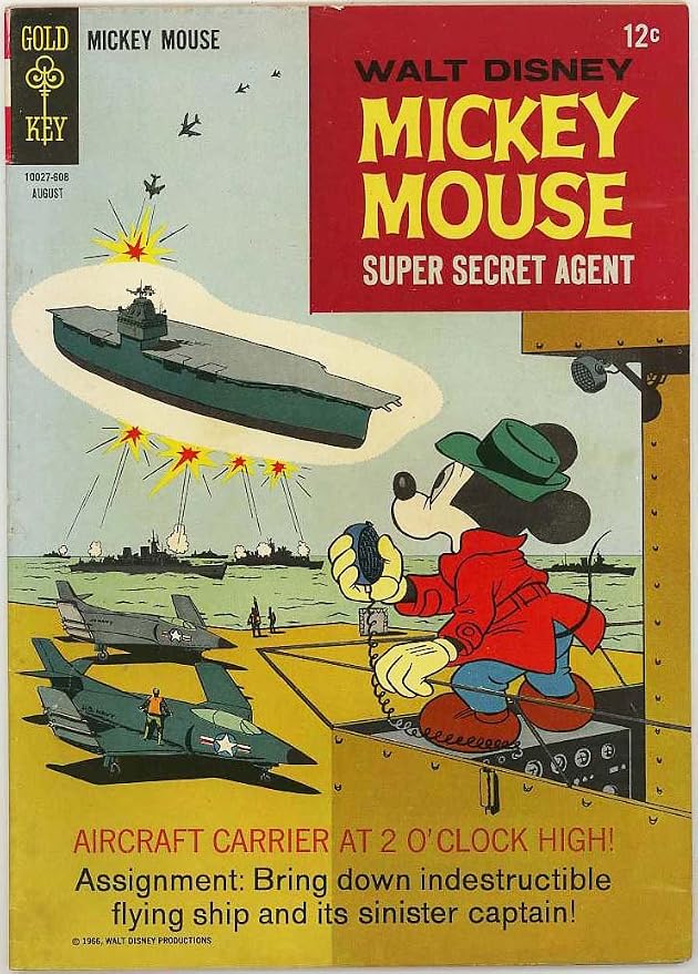 Amazon.com: Super Secret Agent - Gold Key comic #108 - August 1966 ...