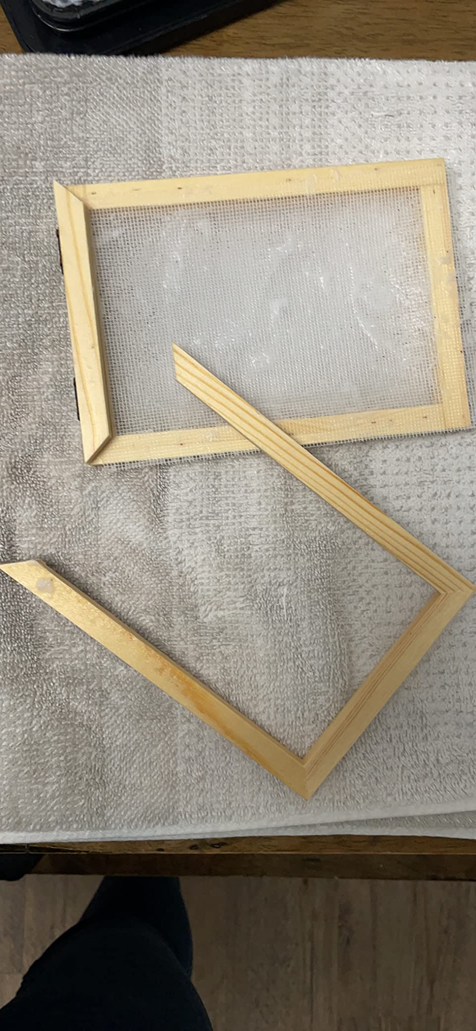 Amazon.com: Eage Paper Making Screen Frame, A5 Size 7.5 x 9.8 Inch ...