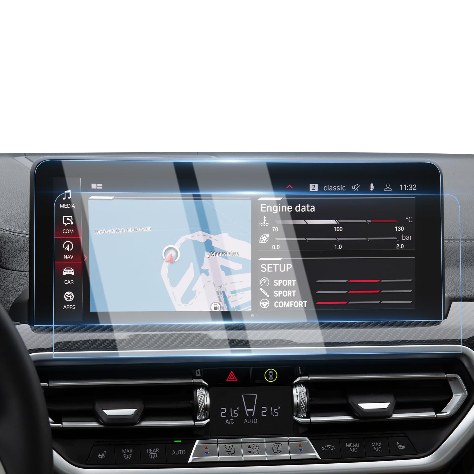 Amazon.com: Karltys 2 Pack Screen Protector for 2022-2025 BMW X3 X4 12. ...