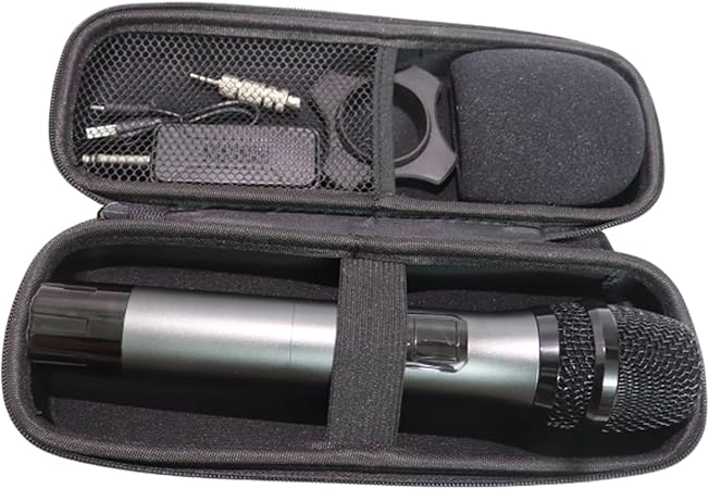 Amazon.com: YOTESO Wireless Microphone Case, Hard Carrying Travel Case ...