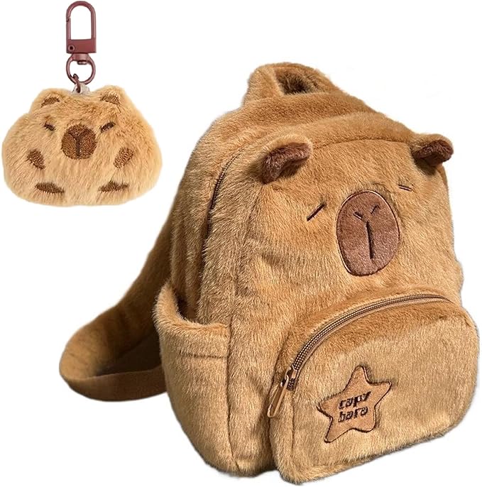 RHZXD Capybara Bag, Cute Capybara Backpack for Kids, School Backpack ...