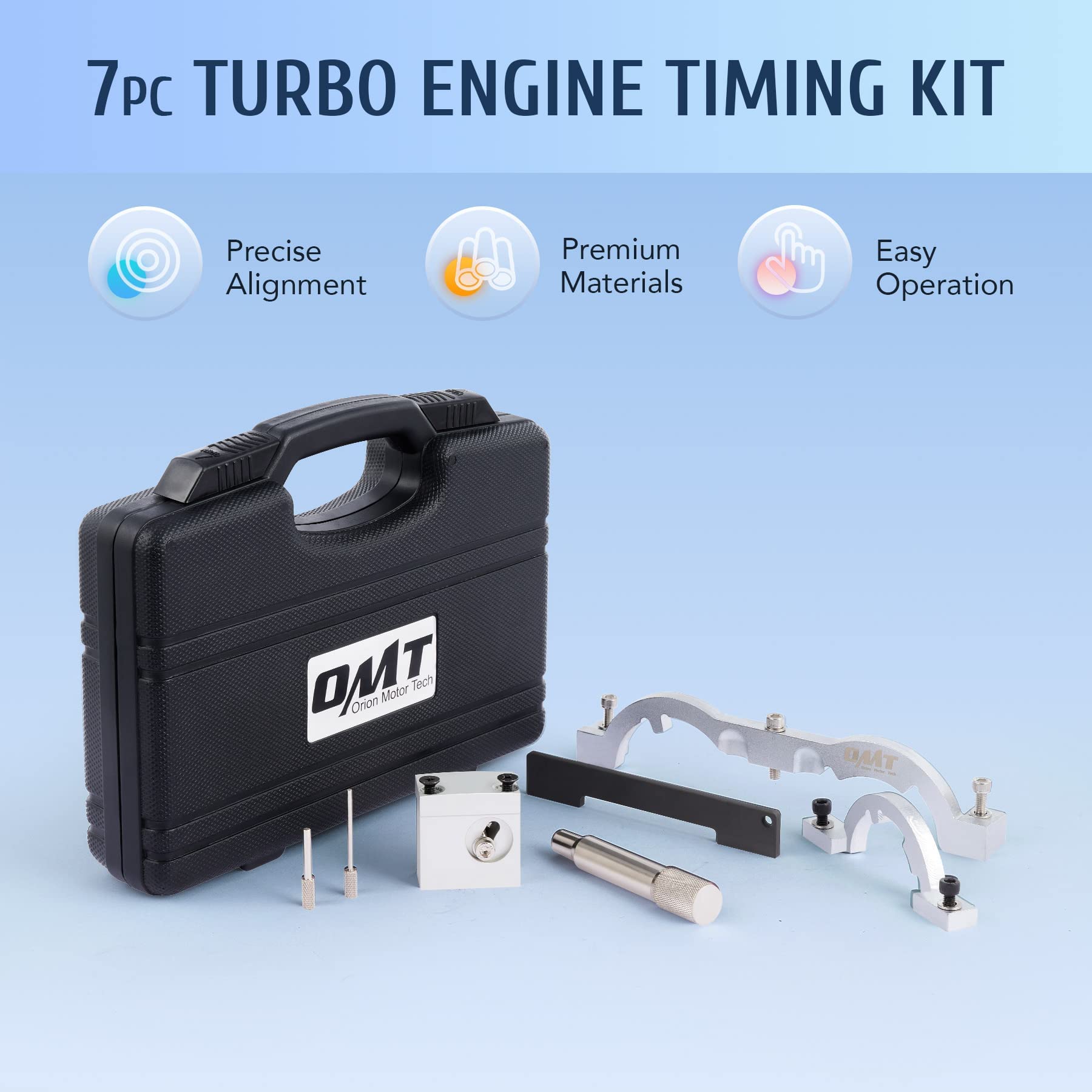 Snapklik.com : OMT Turbo Engine Timing Tool Kit, Camshaft Alignment And ...