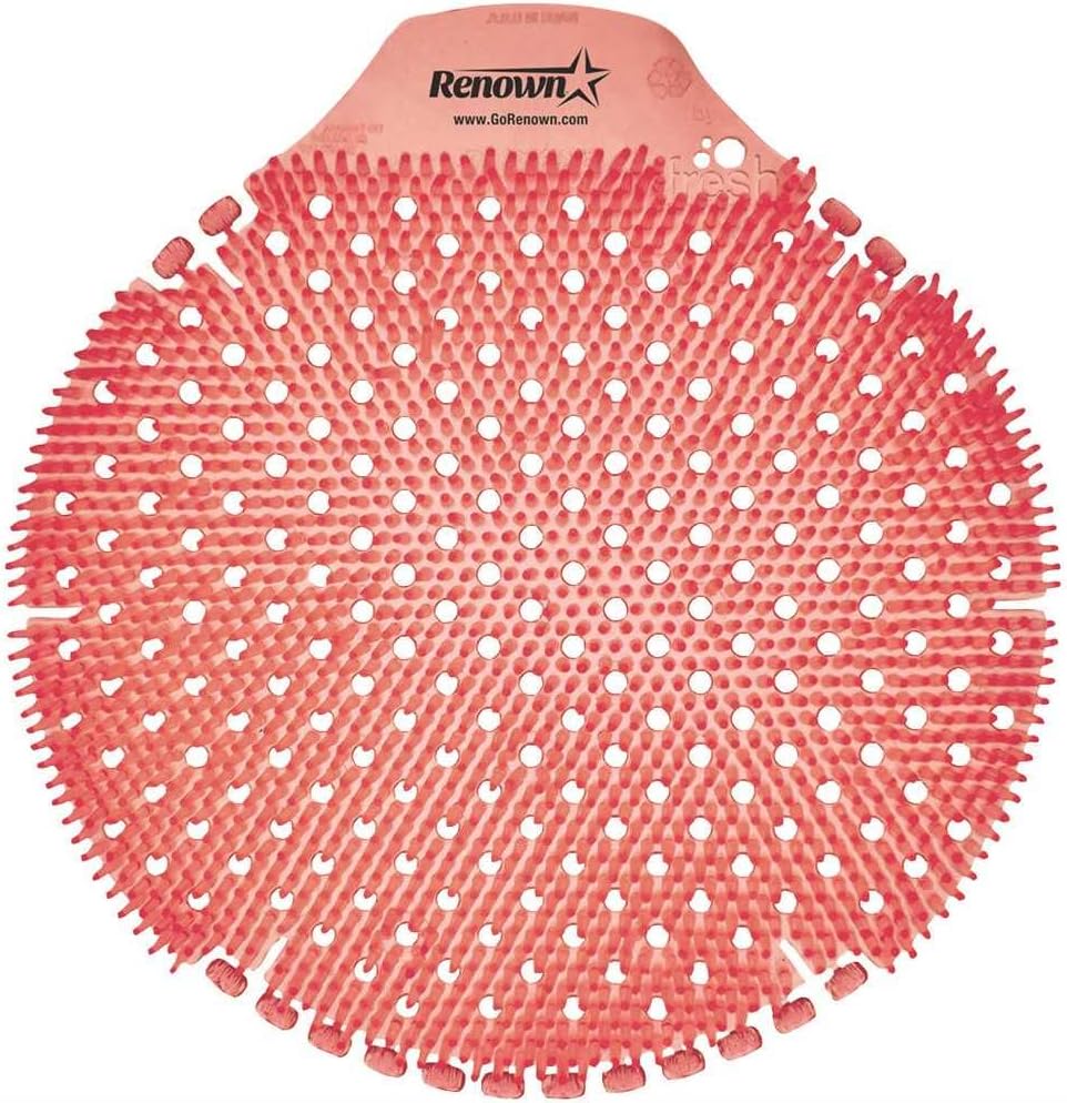 Renown TWDS-P-01 Tidal Wave Cinnamon Stick Urinal Screen - pack of 6 ...