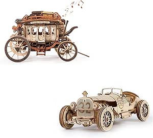 Amazon.com: ROBOTIME Music Box & Car Bundle : Toys & Games