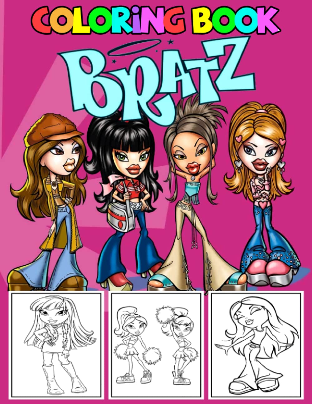 Buy Brátz Coloring Book: 100+ Great Coloring Pages For Kids, Teens ...