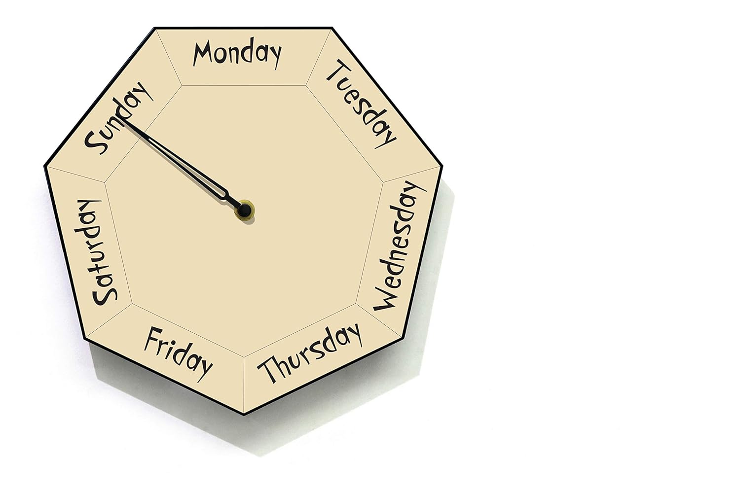 Amazon.com: Day of The Week Clock - Who Cares? I'm late anyway ...