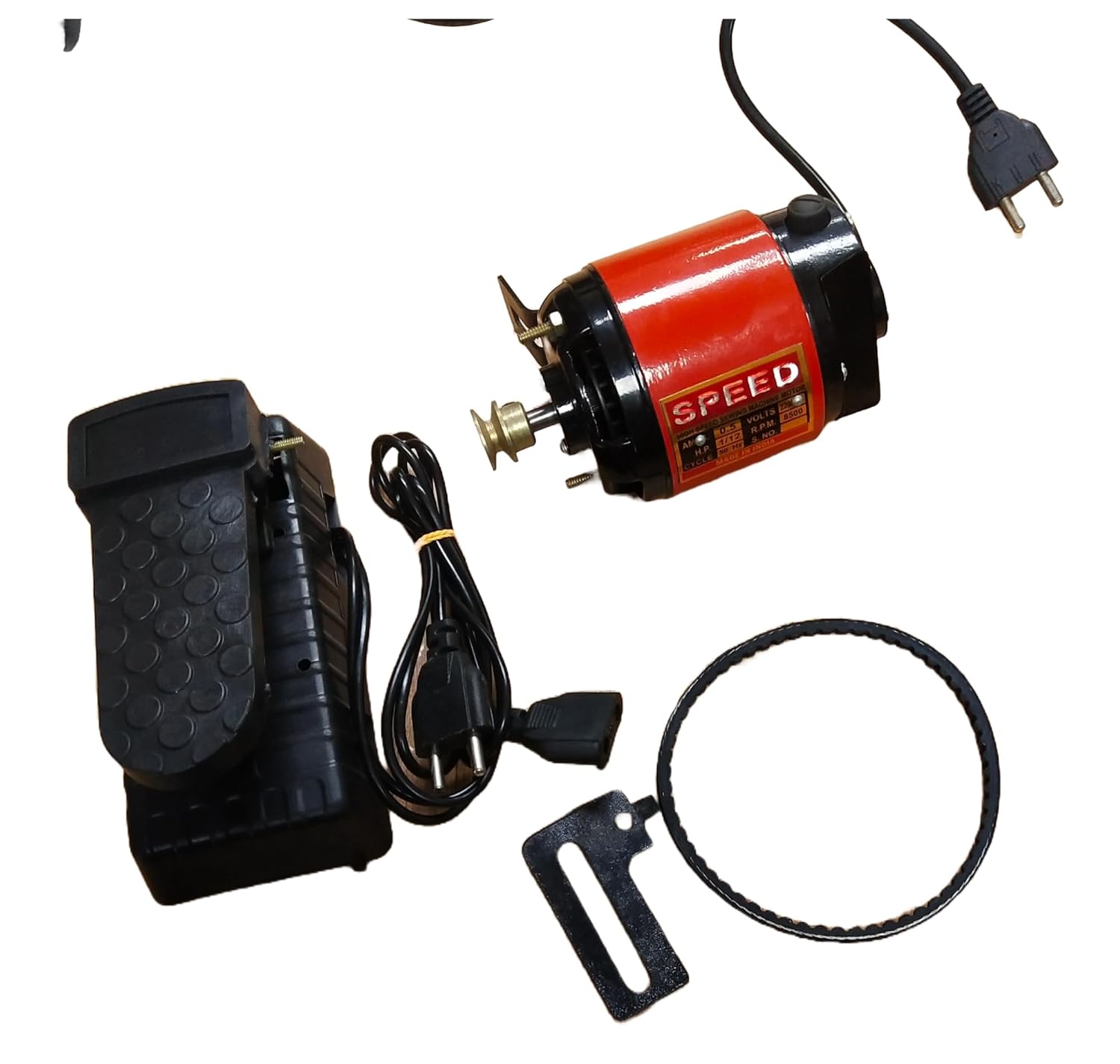 Speed Two-Pin Sewing Motor - 220V | Copper Wiring | Plastic Pedal ...