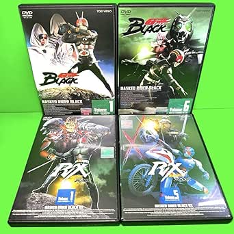 Amazon.co.jp: ケース付 BLACK + BLACK RX DVD 全17巻セット : おもちゃ