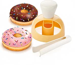 Amazon.com: Donut Cutters Set, 3.2in Cookie Cutter Round for Baking ...
