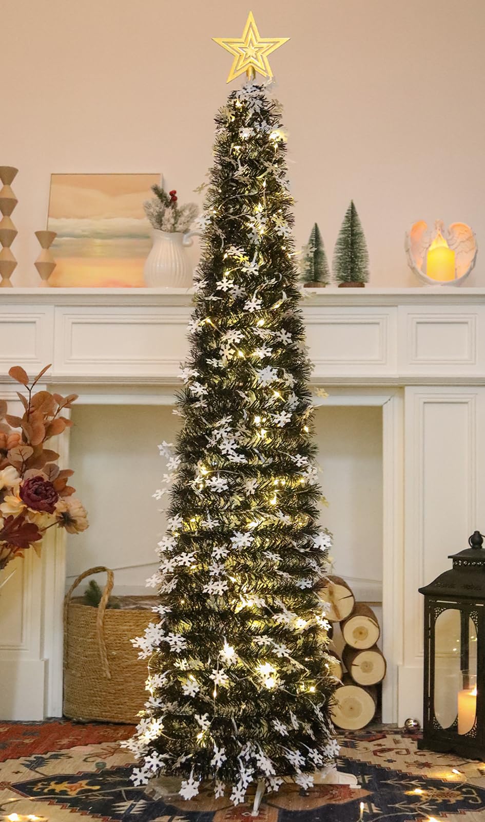 Snapklik.com : HMASYO 5 FT Pop Up Christmas Tree