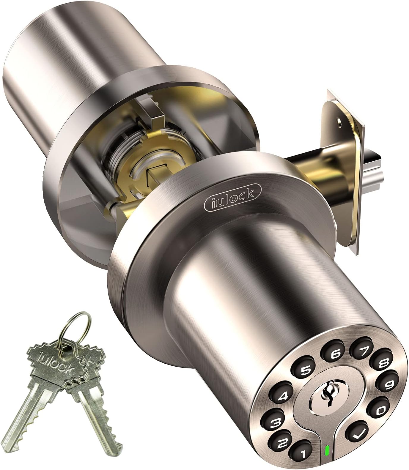 Advanced Security TurboLock Keyless Smart Lock – with Automatic Locking ...