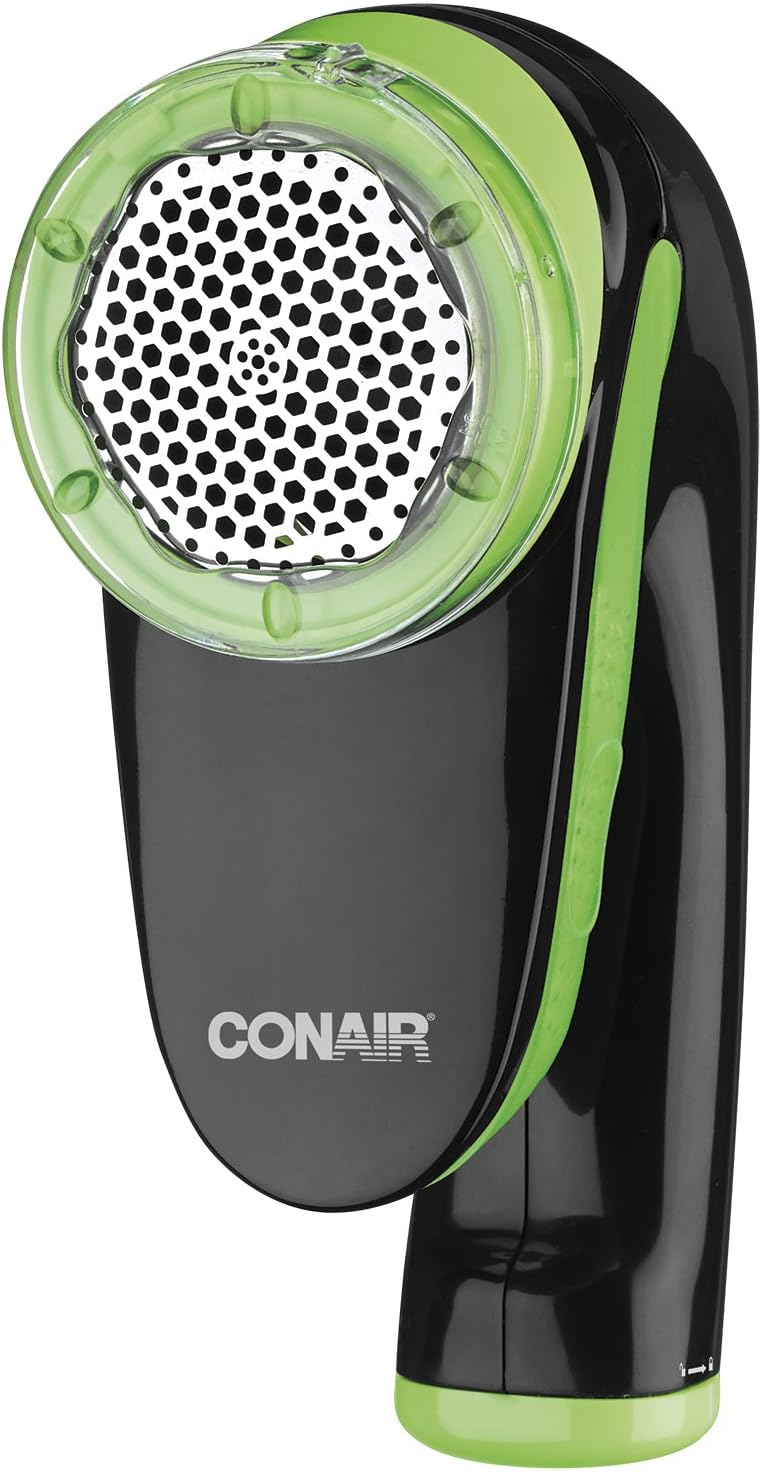 Amazon.com: Conair Fabric Defuzzer - Shaver; Battery Operated; Black ...