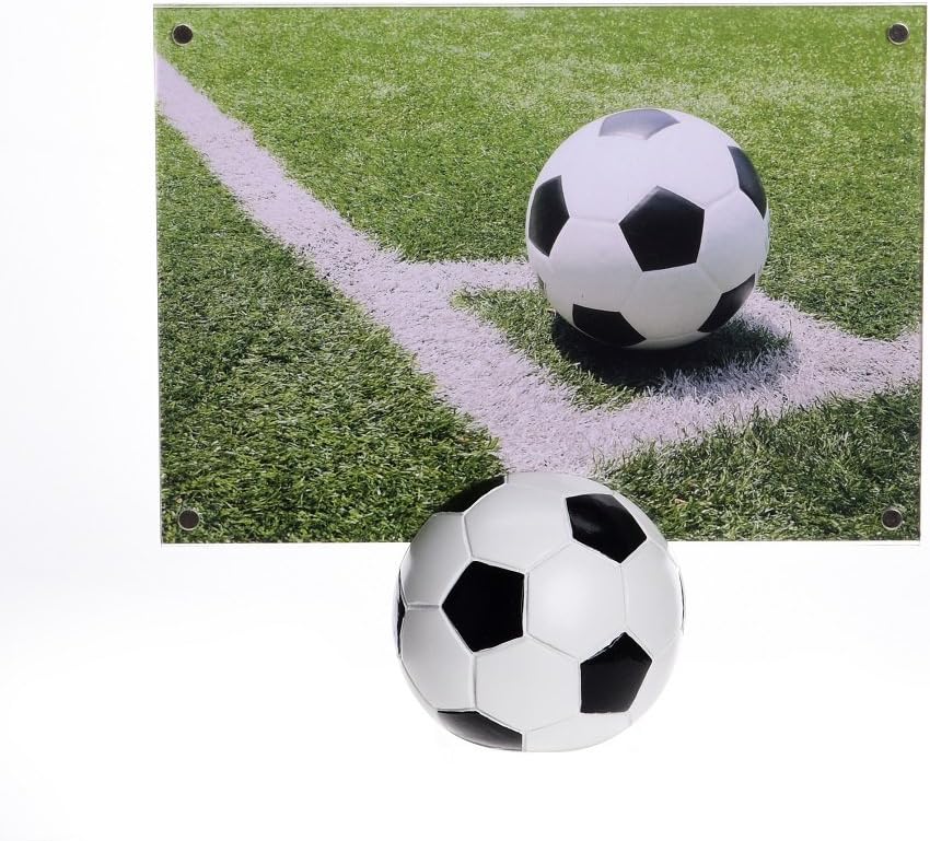 Amazon.com: Soccer Ball (Football) Shaped Picture Frame - Perfect for ...