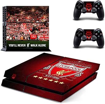 Liverpool PS4 Vinyl Skin Sticker Decal for Console & 2 Controllers NEW ...