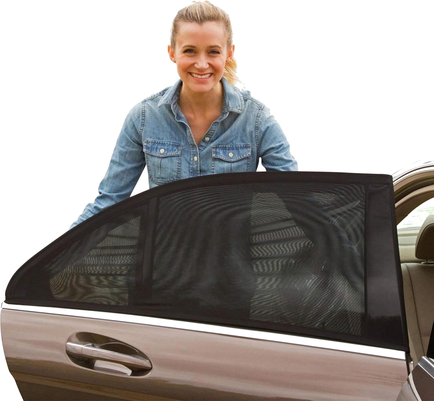 Amazon.com: SHADESOX Car Side Window Sunshade (2-Pack) | Window Shade ...