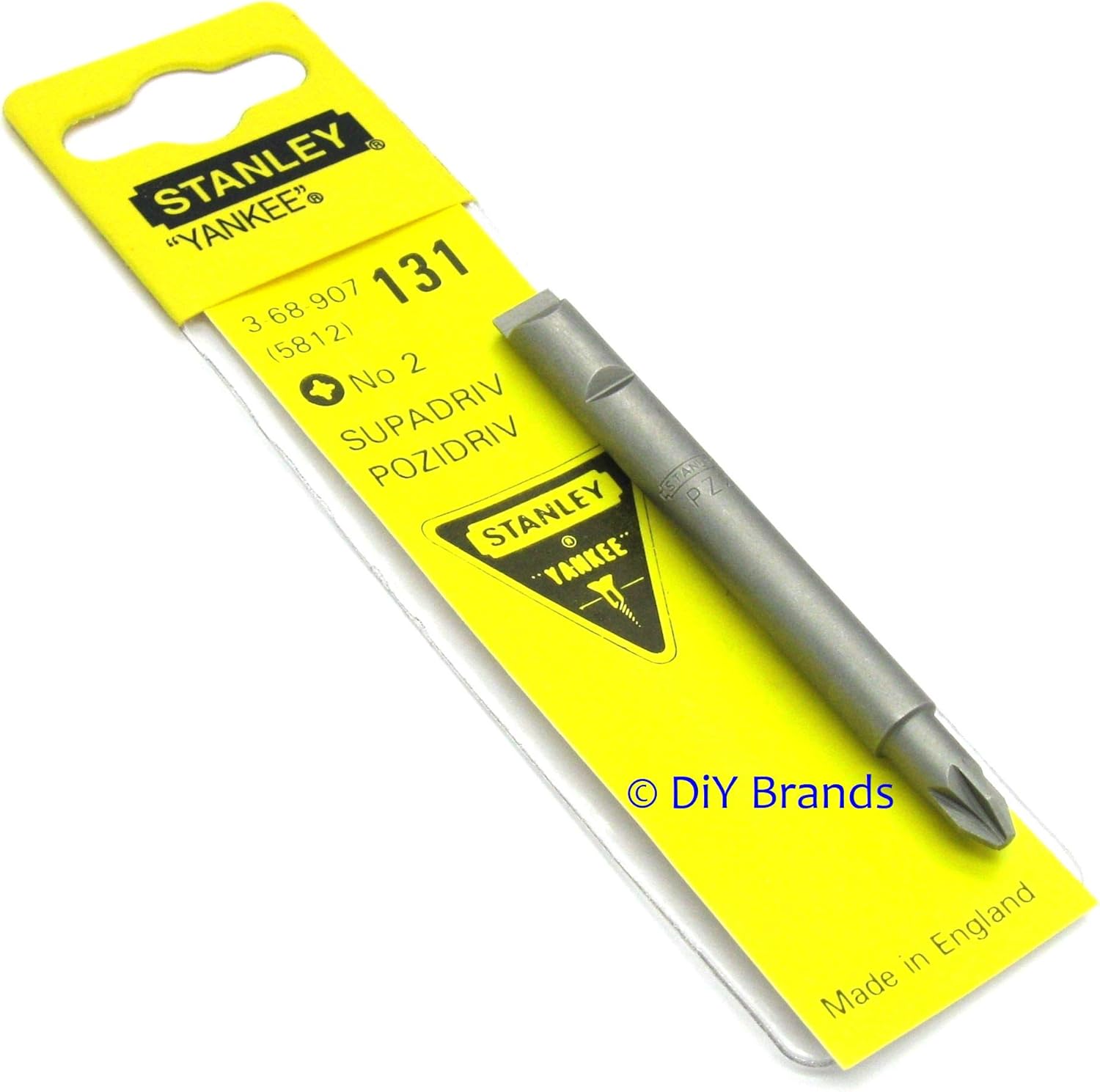 Stanley 5812 Pozi Bit 131B in Wallet 3 68 907 : Amazon.co.uk: DIY & Tools