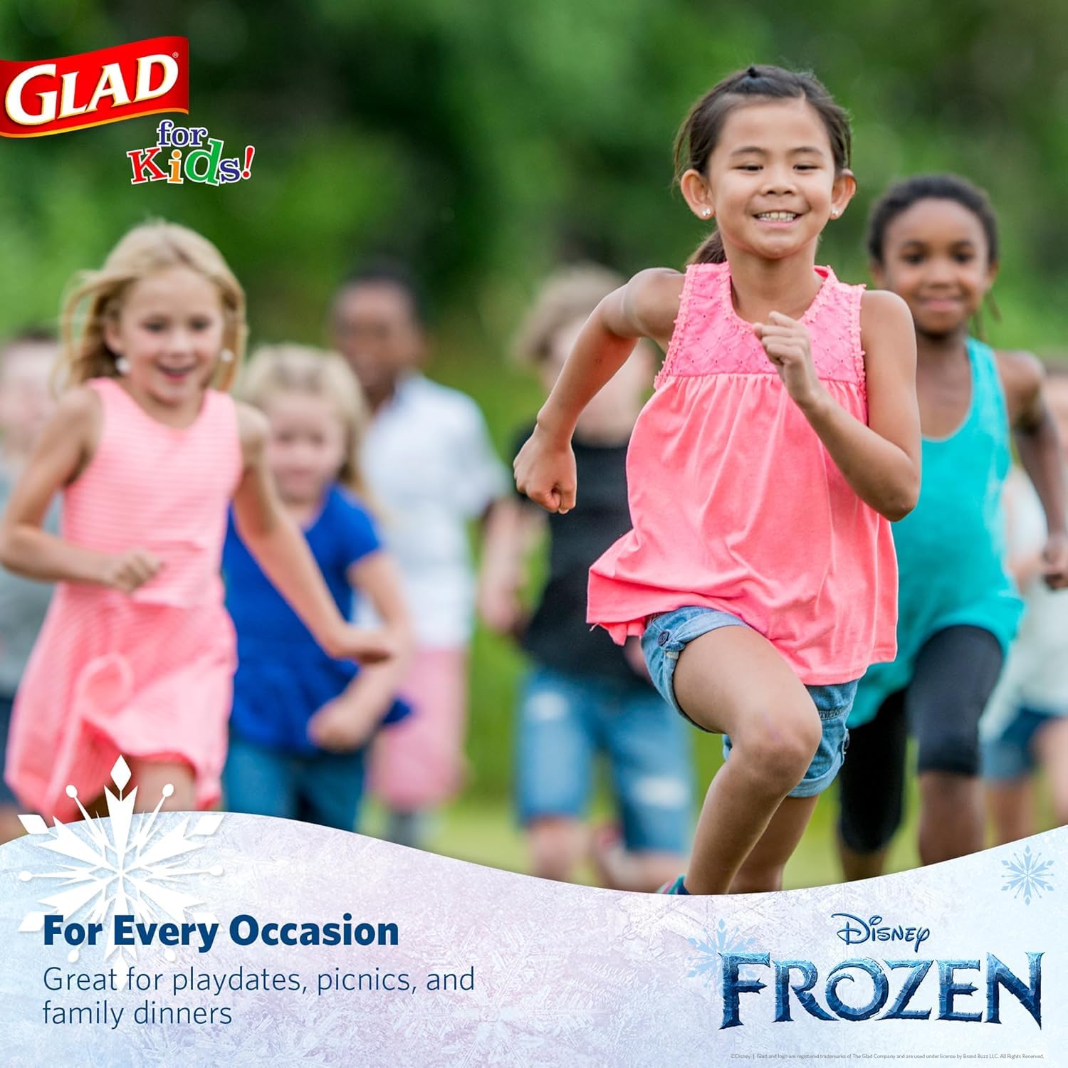Snapklik.com : Glad For Kids Disney Frozen Disposable Paper Cups, Anna ...