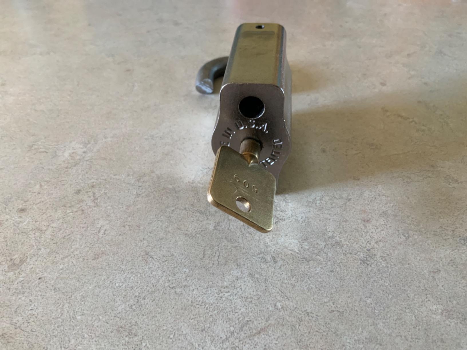 Sargent & Greenleaf S&G Environmental Padlock 3/8 Inch, Masterlock ...