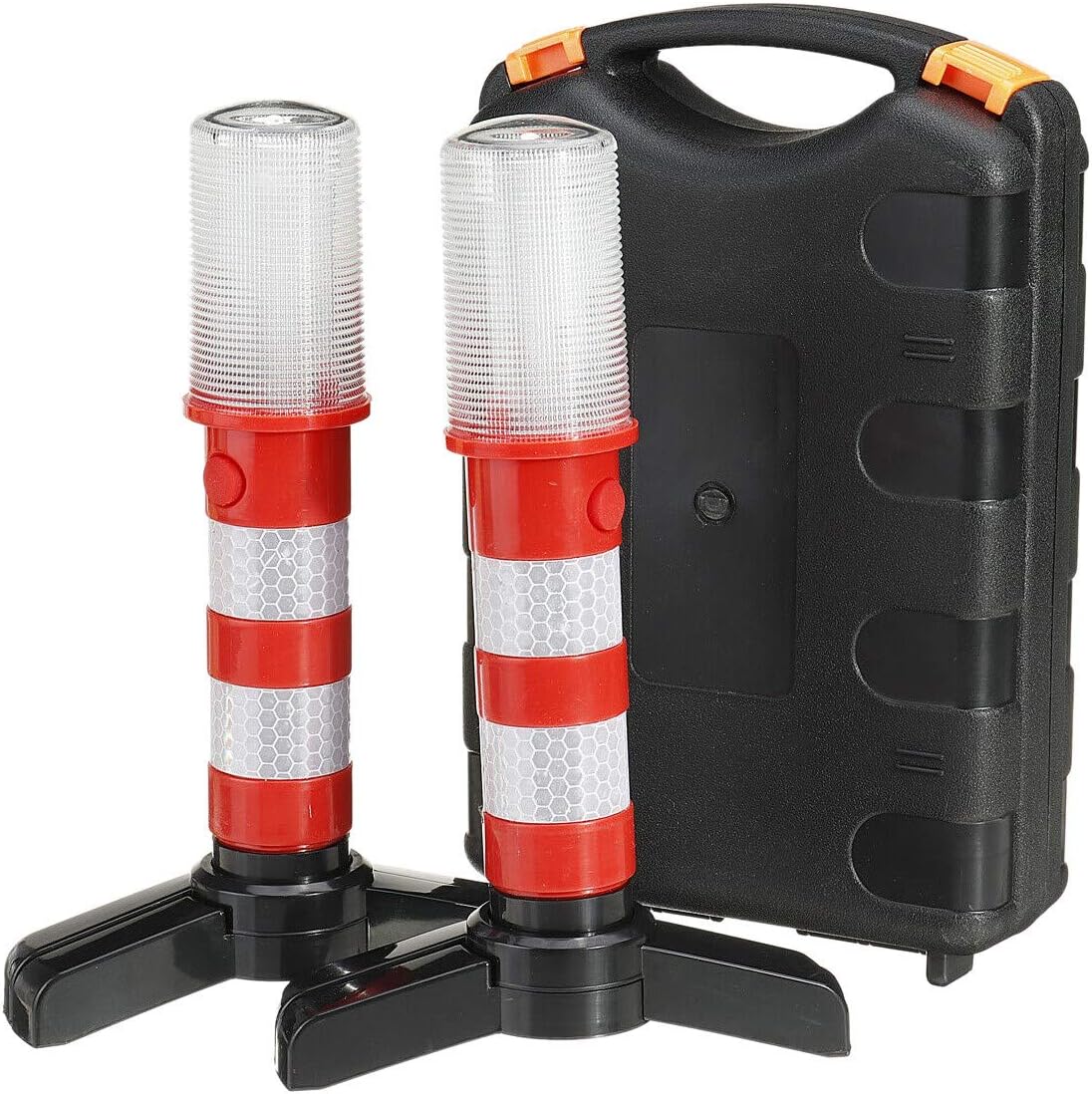 Stroagymoon 2Pcs LED Emergency Road Flash Flare Roadside Beacon Strobe ...