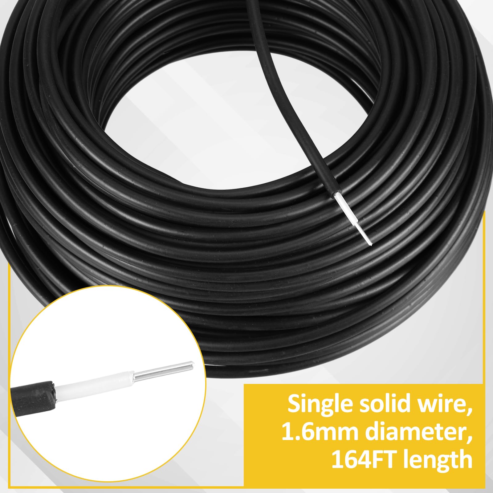 Snapklik.com : Kanayu Electric Fence Wire Double Insulated Underground ...