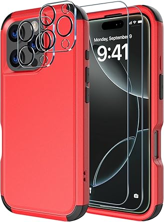 Amazon.com: Diverbox for iPhone 16 Pro Case [Shockproof] [Dropproof ...