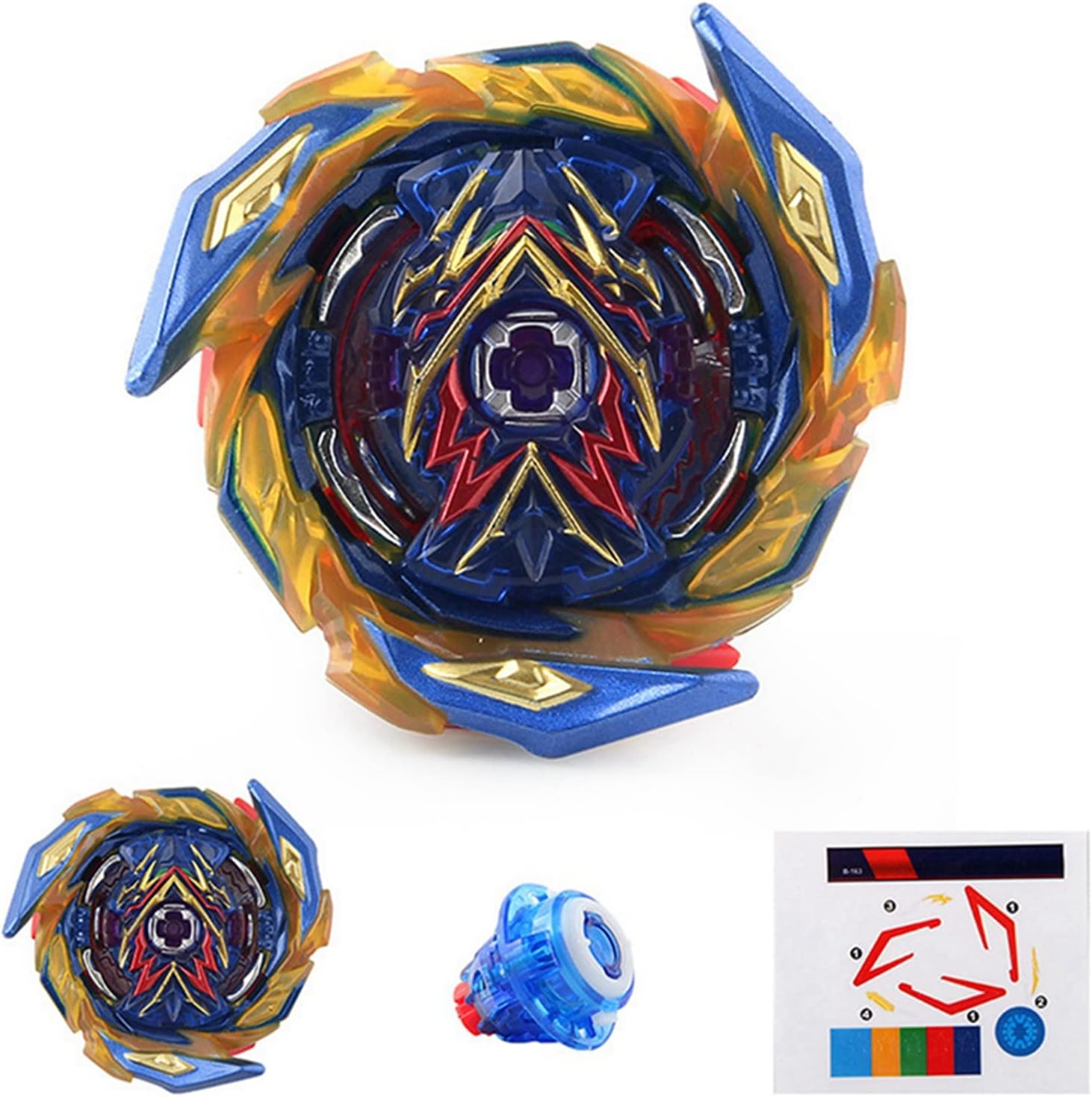 Mopogool Metal Fusion Play Blade Toy Set B Blades Toys B-163 Booster ...