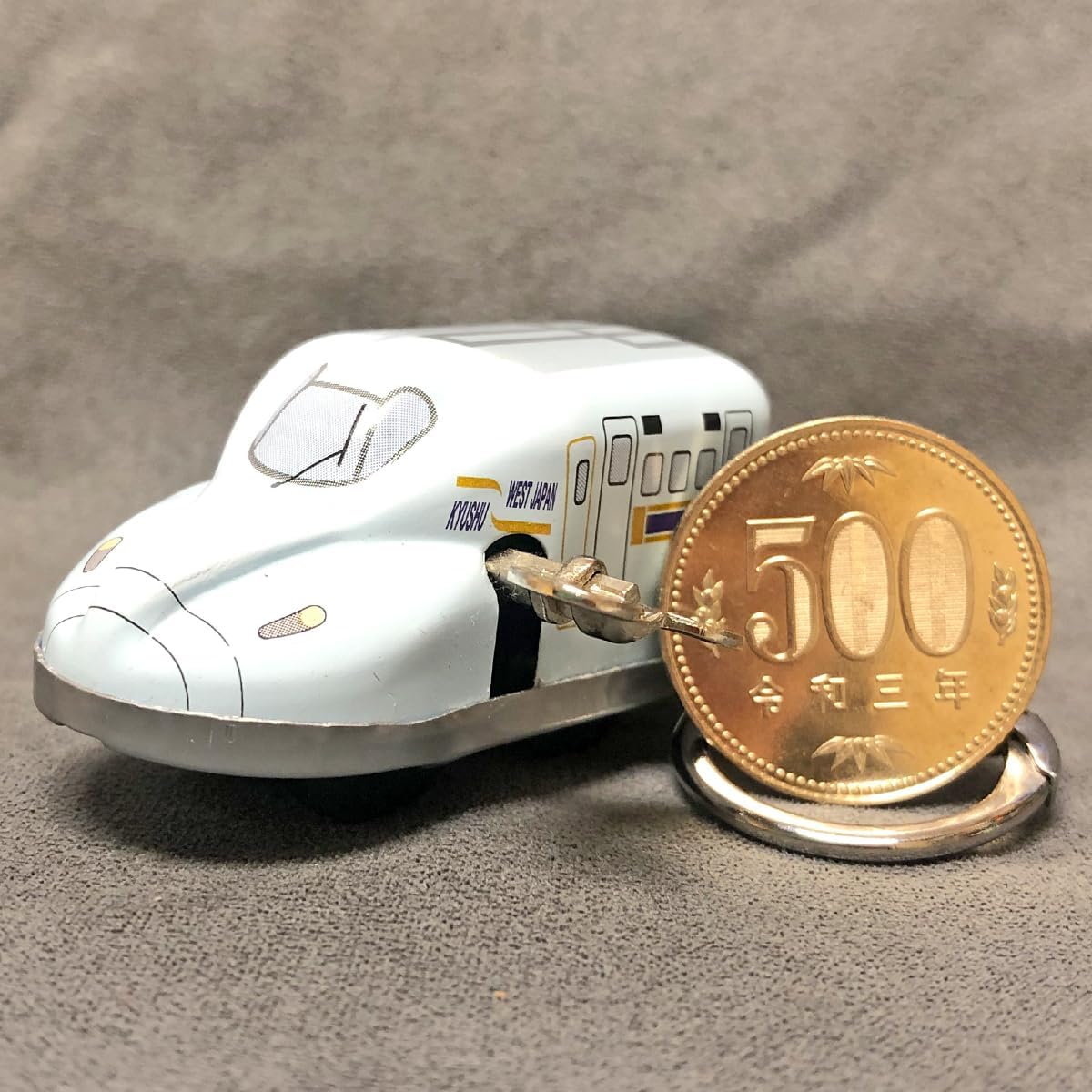 Amazon.co.jp: S 三幸製作所 Tin Toy KeyHolder Wind-Up N700型みずほ ブリキゼンマイ駆動キーホルダーN700型みずほ PSTT006-2 : おもちゃ